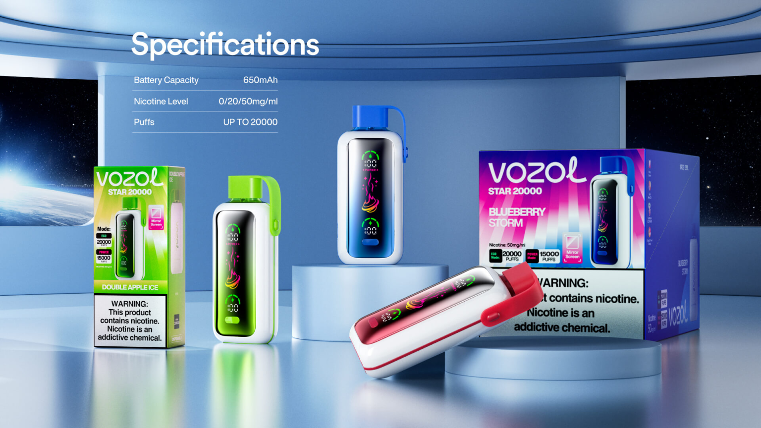 VOZOL STAR 20000 Disposable Review :The world’s first device with a 2.2 ...
